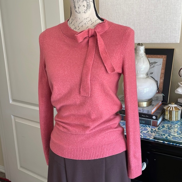 Talbots | Sweaters | Talbots Bow Neck Sweater | Poshmark